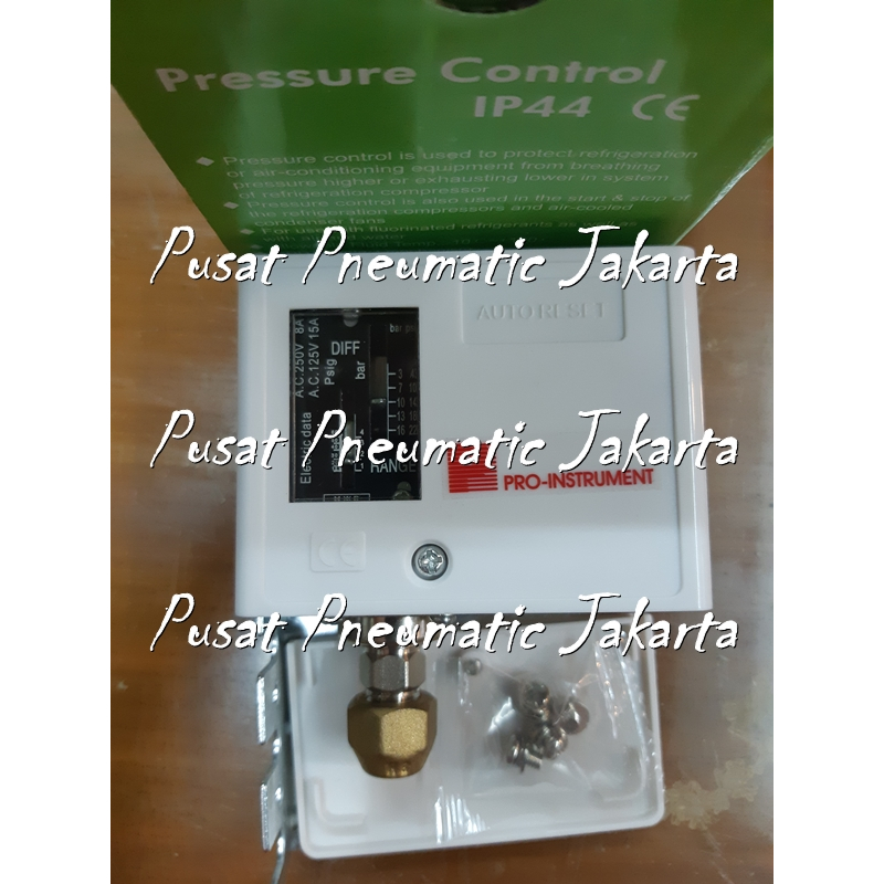 Jual Pressure Switch 16bar / 16 BAR Pro Instrument HLP516 Pressure ...