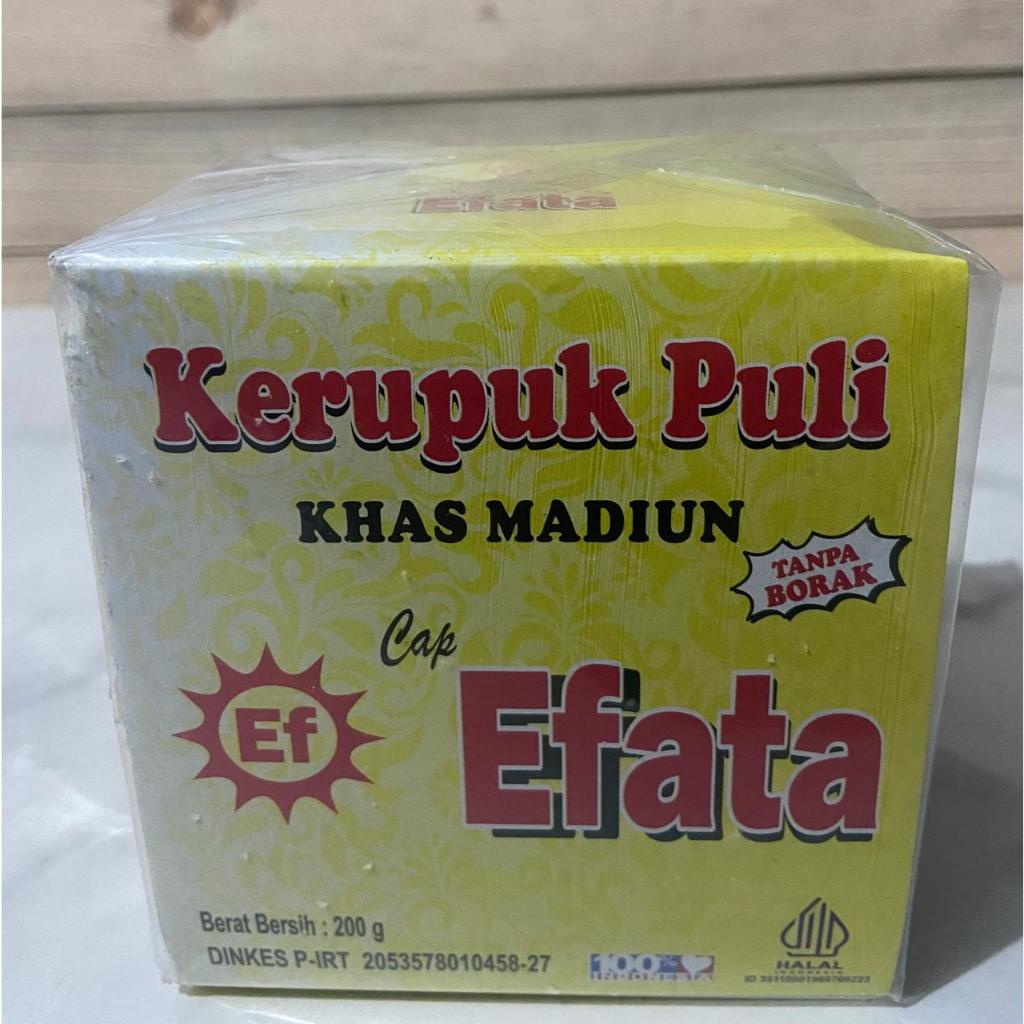 Jual Kerupuk Puli Khas Madiun - Puli Telur Walet - Puli Efrata | Shopee ...