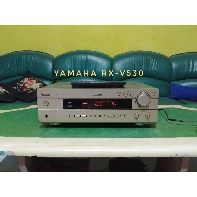 Jual Ampli AV Receiver YAMAHA RX-V530 plus remot | Shopee Indonesia