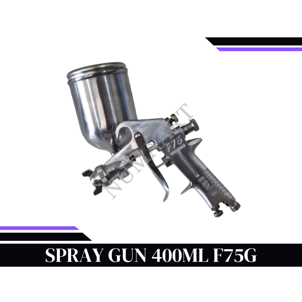 Jual SPRAY GUN SAGOLA F75G 400ML UNTUK CAT AIR CAT MINYAK SEMPROTAN CAT ...