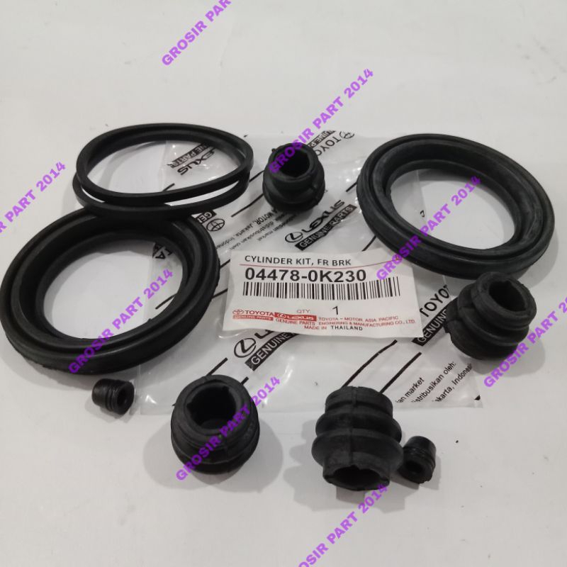 Jual CALIPER KIT SEAL KIT REM DEPAN INNOVA REBORN ORIGINAL | Shopee ...
