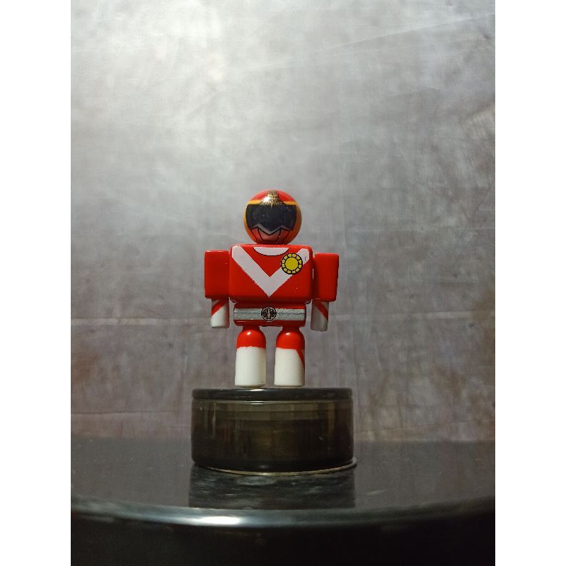Jual Figure Mini Super Sentai Character Sun Vulcan Red Chibi | Shopee ...