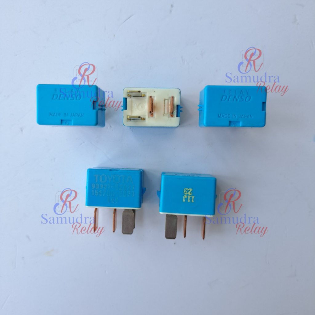 Jual Relay Biru Kaki 4 Denso 12V TOYOTA Daihatsu Mitsubishi | Shopee ...