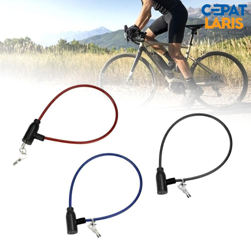 Jual CL Gembok Sepeda Kunci Pengaman Sepeda Helm Motor Anti Maling ...