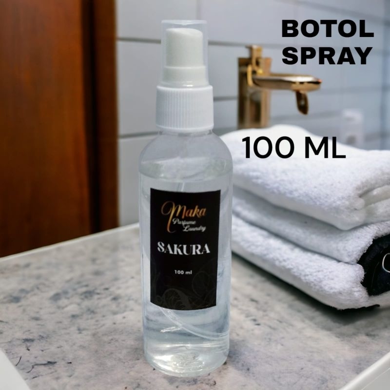 Jual PARFUM LAUNDRY SAKURA BOTOL SPRAY 100ML | Shopee Indonesia