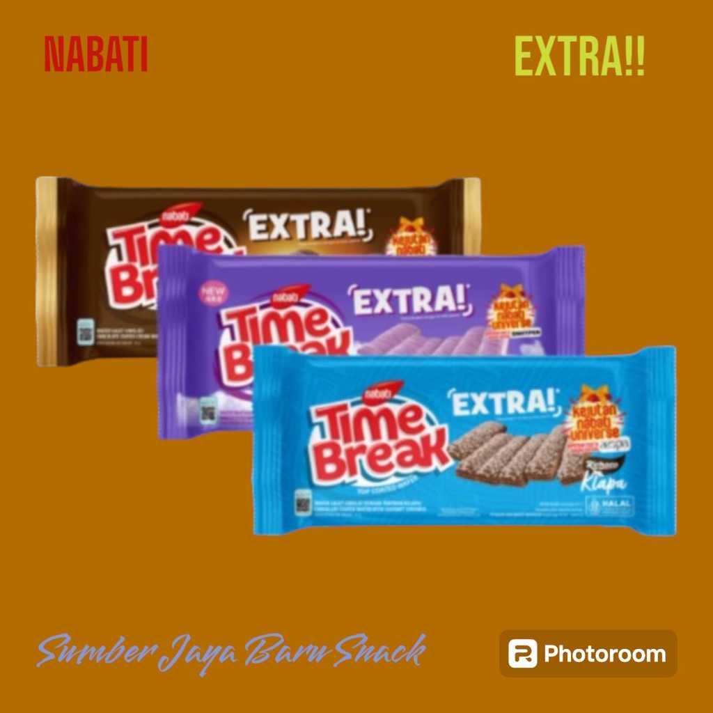 Jual Time Break BIG EXTRA Richoco | Isi 10 Bks | Nabati | Shopee Indonesia