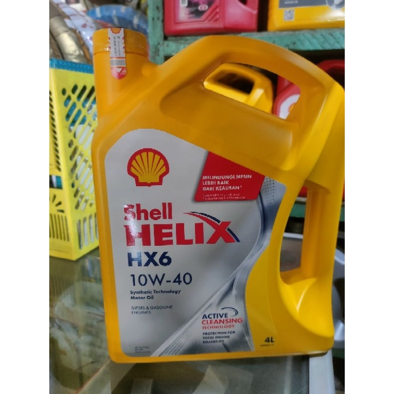 Jual OLI MESIN SHELL HELIX HX6 ORIGINAL 100% | Shopee Indonesia