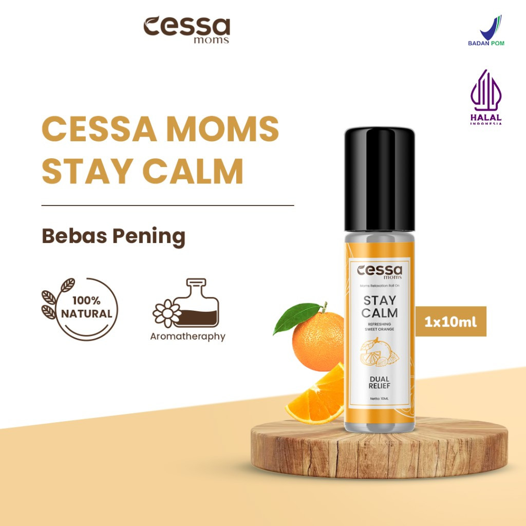 Jual Cessa Moms Stay Calm 10ml - Bebas Pening | Shopee Indonesia