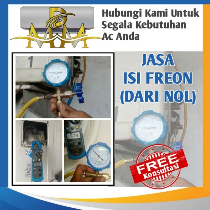 Jual JASA ISI FULL FREON R32 R410 R22 | Shopee Indonesia