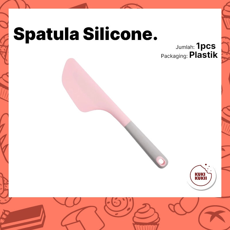 Jual Spatula Silicon Besar Tahan Panas | Pengaduk Adonan Kue Anti ...