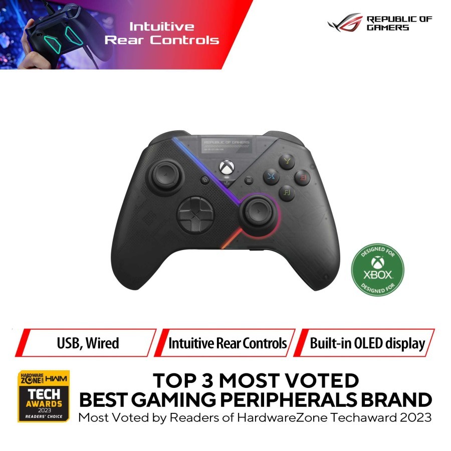 Jual ASUS ROG Raikiri PC Controller Wired Gamepad | Shopee Indonesia