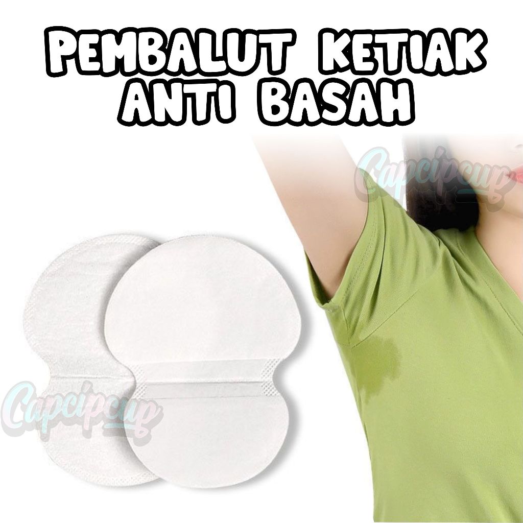 Jual 10pcs Pembalut Ketiak Armpit Pad AntiKetiak Basah Kain Ketiak Pad ...