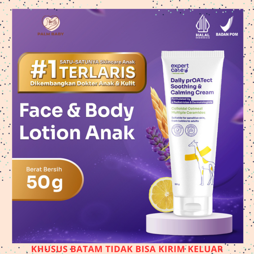 Jual Expert Care Moisturizer Lotion Bayi Colloidal Oatmeal Ceramide ...