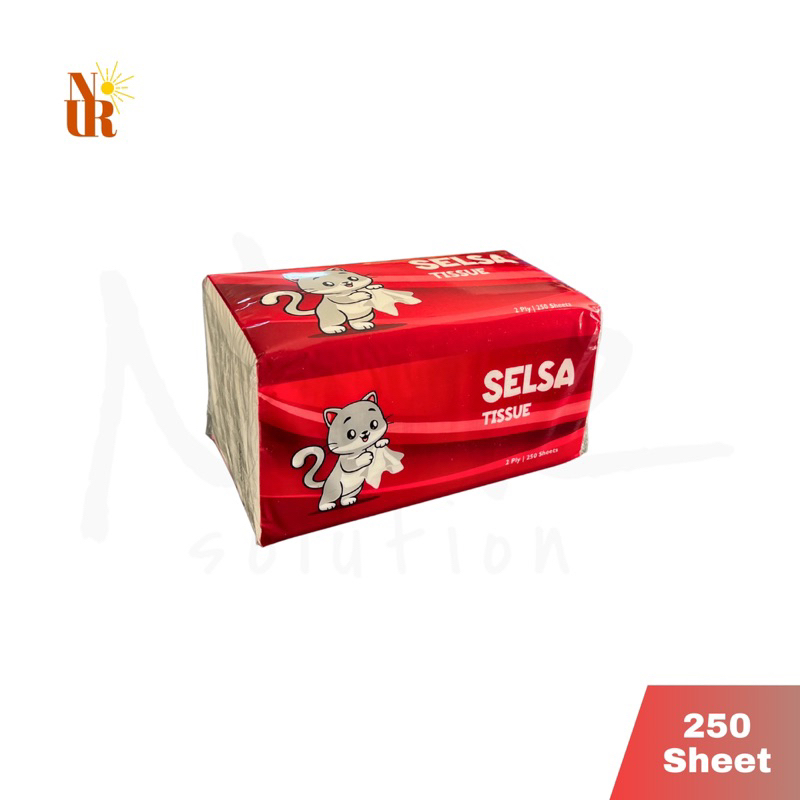 Jual Selsa Facial Tissue 250 Sheet | Shopee Indonesia