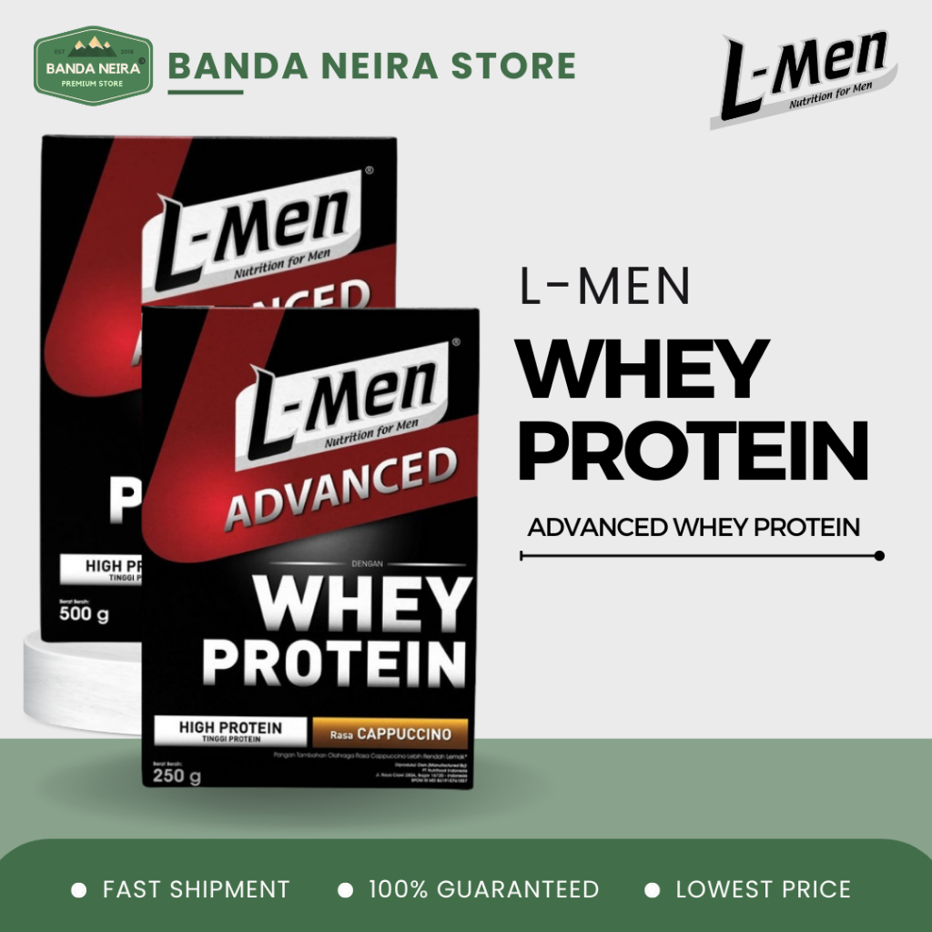 Jual L-MEN LMEN L MEN ADVANCED ADVANCE Whey Protein | 7 - 14 SAJIAN | 250 - 500 GR | Shopee ...