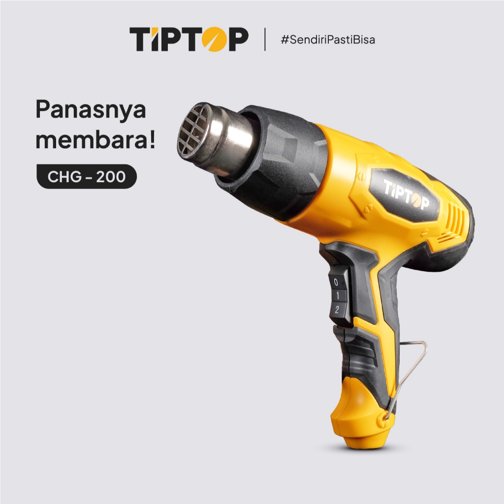 Jual TIP TOP Electric Heat Gun / Hot Gun 2000W (CHG-200) | Shopee Indonesia