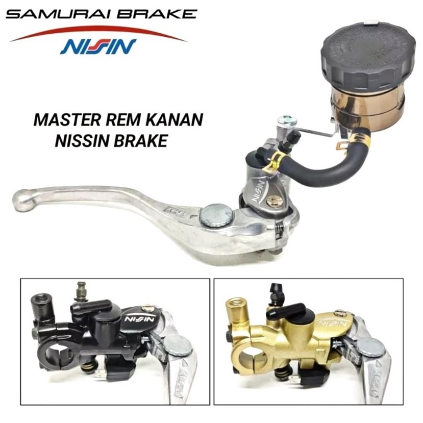 Jual Master Rem RADIAL 16MM Nissin Samurai Brake ORIGINAL Universal Master Rem CHEMCO Kanan ...