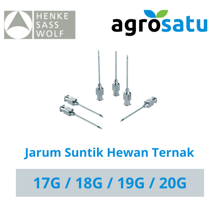 Jual Jarum Suntik Hewan Ternak Sapi Kerbau Babi Kambing Domba 1 Pcs ...