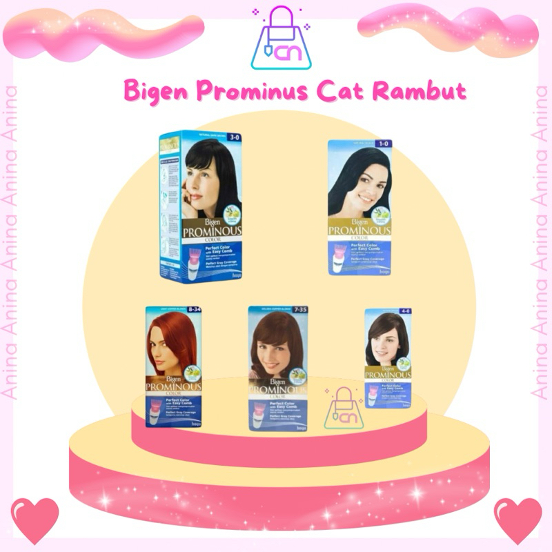 Jual BIGEN PROMINUS PEWARNA RAMBUT / BIGEN PROMINUS HAIR COLOR | Shopee ...
