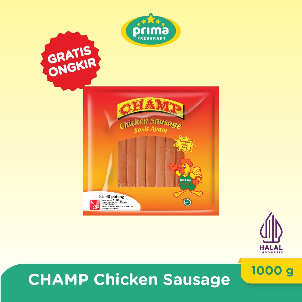 Jual Paket Champ Chick Ssg 1000 Gr (2 Pcs) | Shopee Indonesia