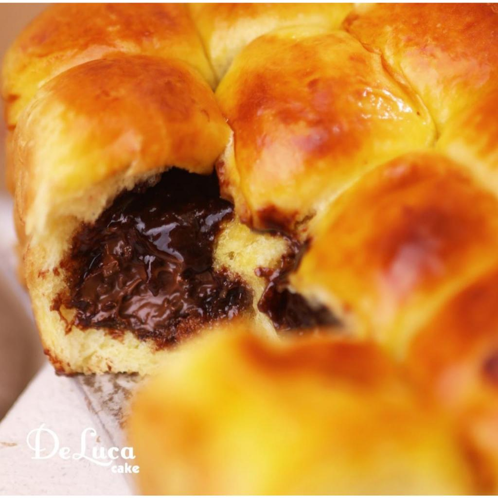 Jual Deluca Cake Roti Kasur Satu Loyang 12*25*10 cm Coklat Keju Roti ...