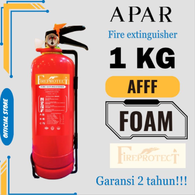 Jual FIRE PROTECT Apar Foam 1kg / alat pemadam afff foam liquid 1 kg | Shopee Indonesia