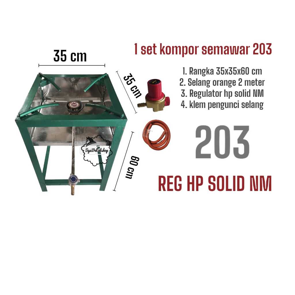 Jual 1 set kompor semawar 203 SOLID | Shopee Indonesia