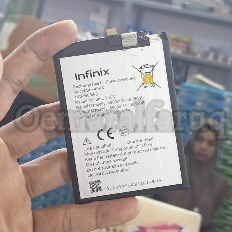Jual Battery Batte Infinix Note 11 X633 X633B BL-49KX BL49KX Original ...