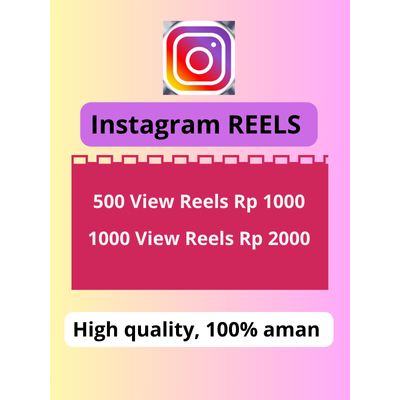 Jual VIEW REELS INSTAGRAM (ONLY REELS) | Shopee Indonesia