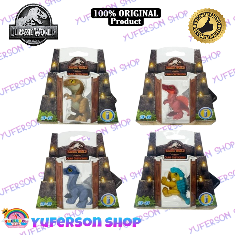 Jual Fisher Price Imaginext Jurassic World 3 Single Baby Dino Gvw04 ...