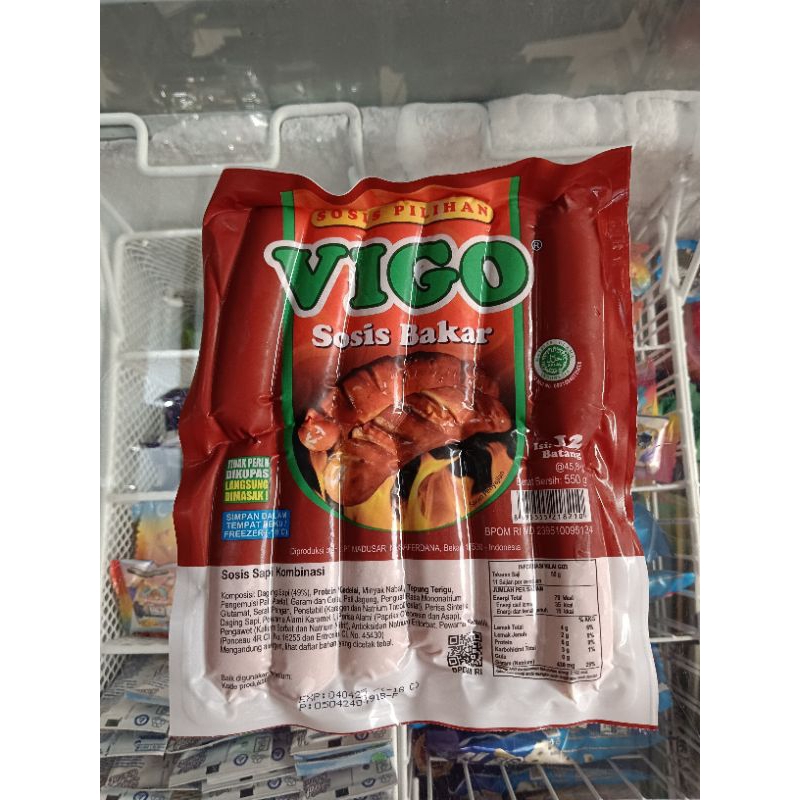Jual Vigo Sosis Bakar 500 Gram | Shopee Indonesia