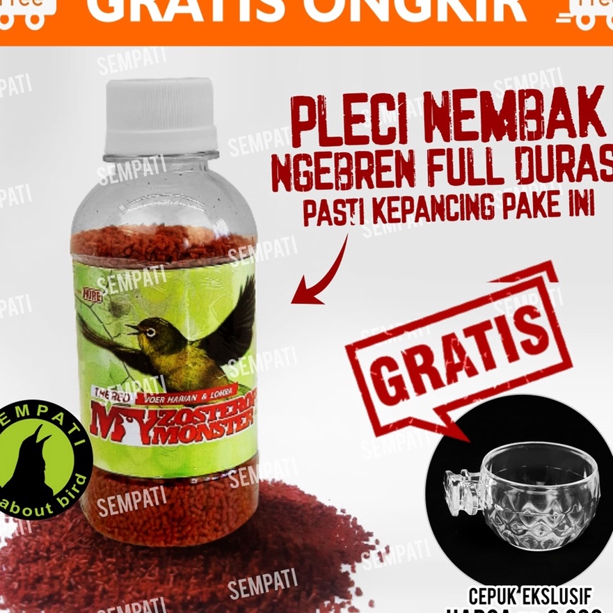 Jual FG2 VOER PUR THE RED ZOMO VOER BURUNG PLECI MY ZOOSTEROPS MONSTER ...