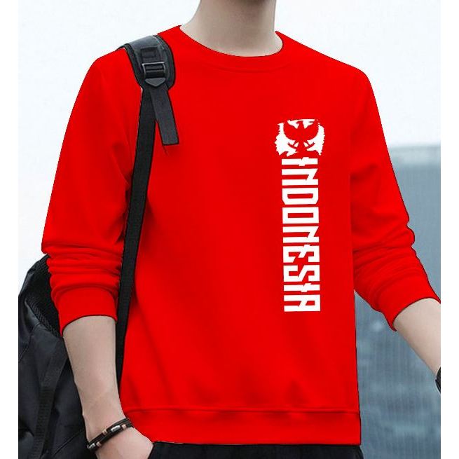 Jual Kaos Lengan Panjang Pria Dewasa Dirgahayu Indonesia Merdeka KE 80 / Kaos 17 Agustus / Kaos ...