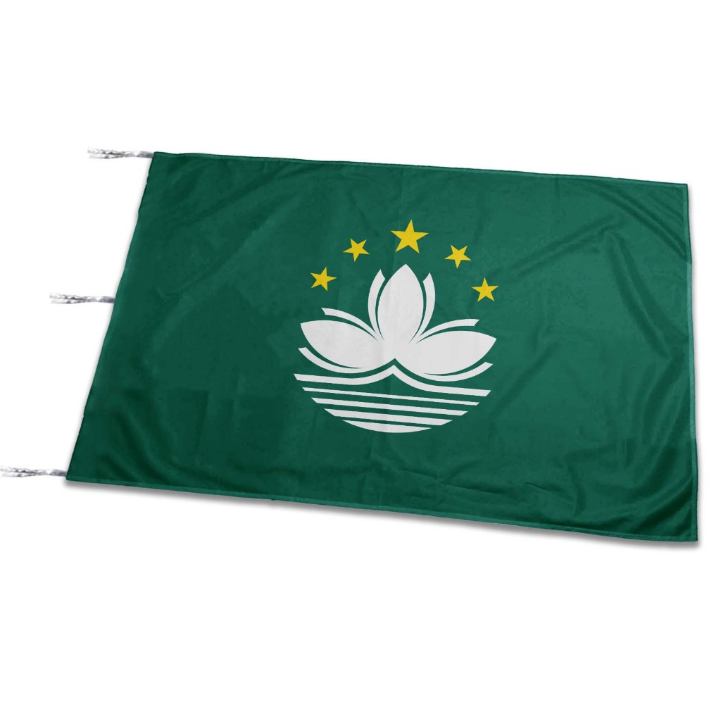Jual Bendera Negara Makau Macau - Ukuran Kecil-Besar Bahan Satin Peles ...