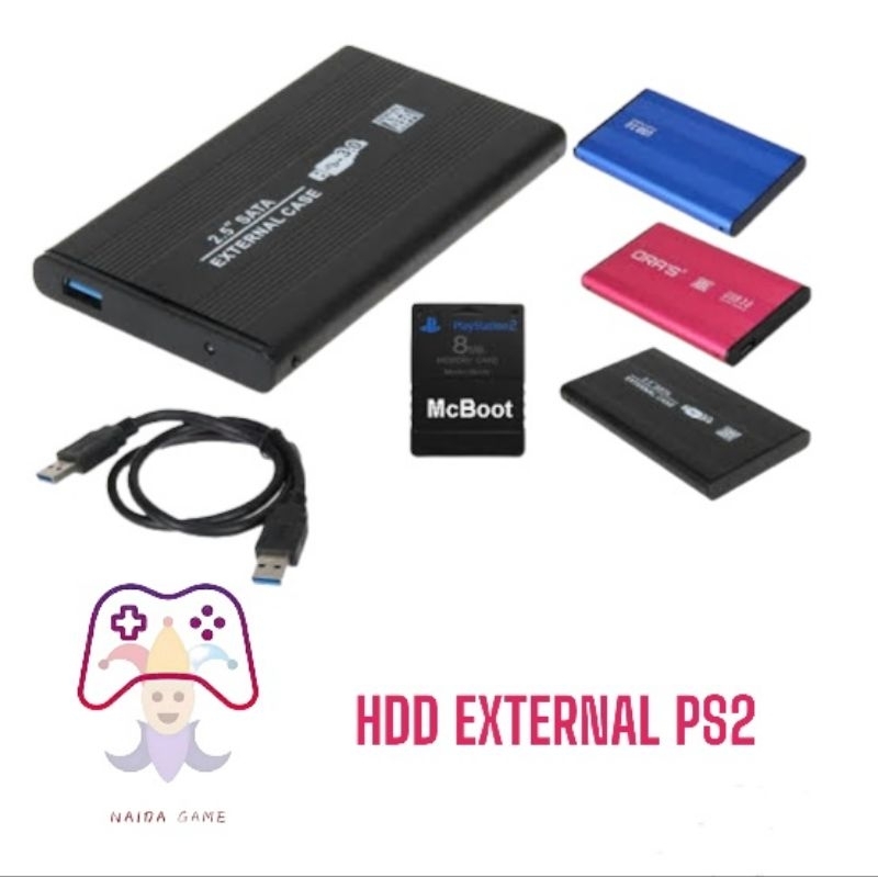 Jual HDD EXTERNAL PS2 HARDISK PS2 EXTERNAL FULL GAME + MC BOOT | Shopee ...