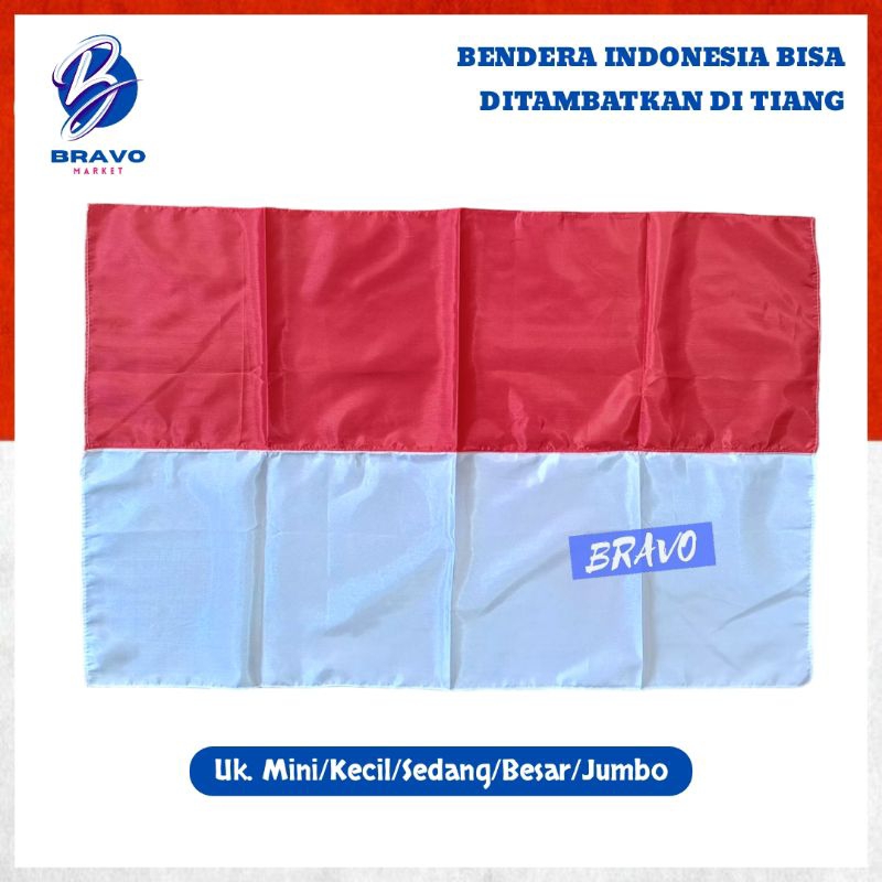 Jual Bendera Indonesia Uk. Mini/Kecil/Sedang/Besar/Jumbo Bisa ...