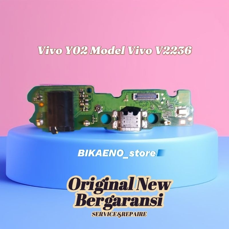 Jual Konektor Cas Papan Konektor Cas Mic Vivo Y02 Model V2236 Original ...