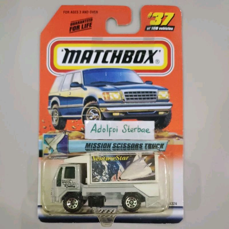 Jual matchbox mission scissors truck venture star mission shuttle nasa space | Shopee Indonesia