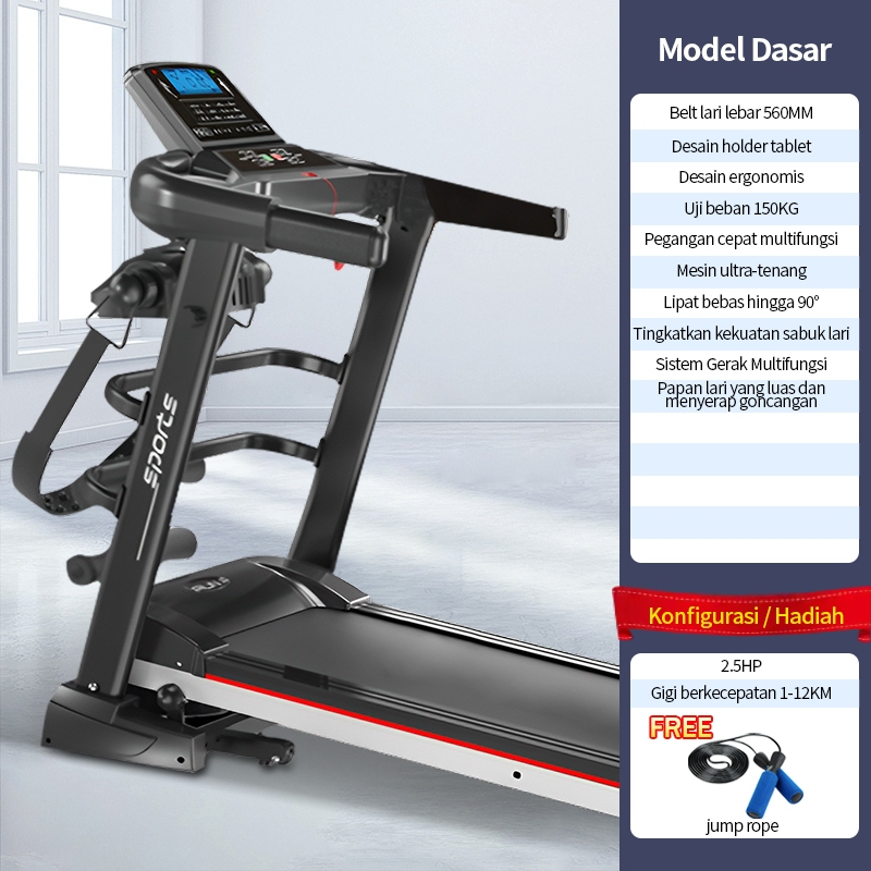Jual Keep Going Max - Treadmill Elektrik Tredmill Listrik 2.0 Mesin Lari Olahraga Gym Fitness ...