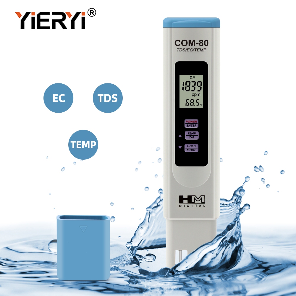 Jual Yieryi TDS/EC Meter Conductivity Tester and Solids Hydro PPM Meter ...
