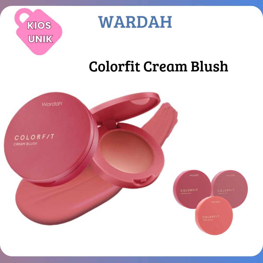 Jual Wardah Colorfit Cream Blush | Blush On | Shopee Indonesia