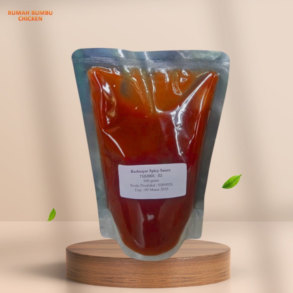 Jual Barbeque Spicy Sauce - Saus BBQ Spicy 500 gram/pack | Shopee Indonesia
