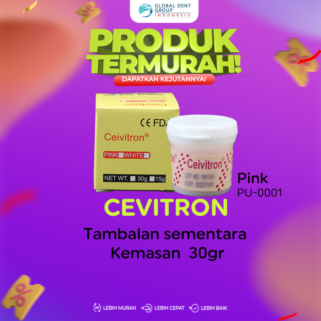 Jual Cevitron / Ceivitron Tambalan Gigi Sementara 30g – Temporary ...