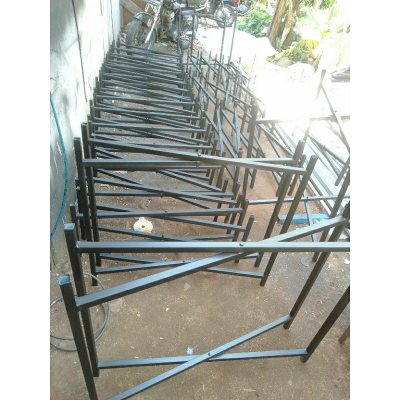 Jual kaki meja lipat besi ukuran t70 p78cm | Shopee Indonesia