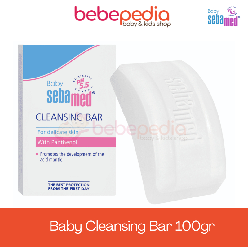 Jual SEBAMED Baby Cleansing Bar 100g | Sebamed Sabun Bayi Batang 100gr ...