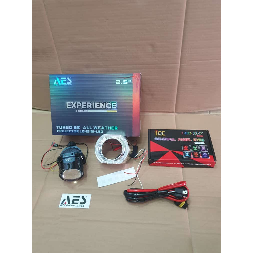 Jual Projie Biled Aes Projector Billed Aes Turbo Se 2.5inc 3in1 ...