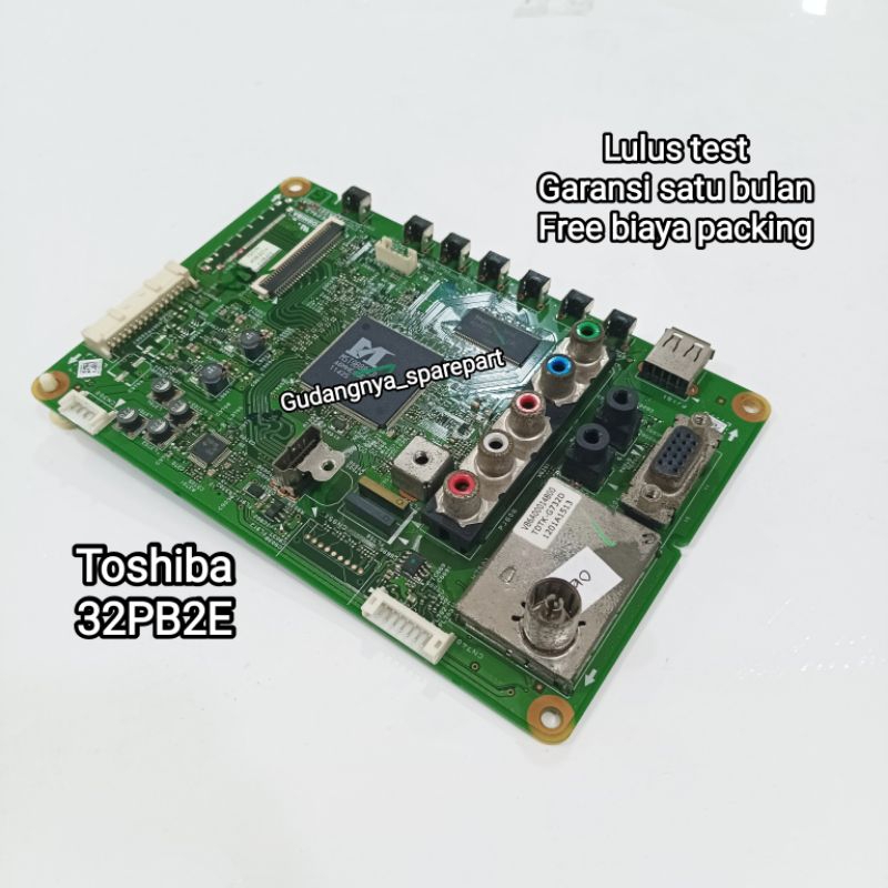 Jual Mainboard Toshiba 32PB2E mb mobo modul mesin tv motherboard | Shopee Indonesia