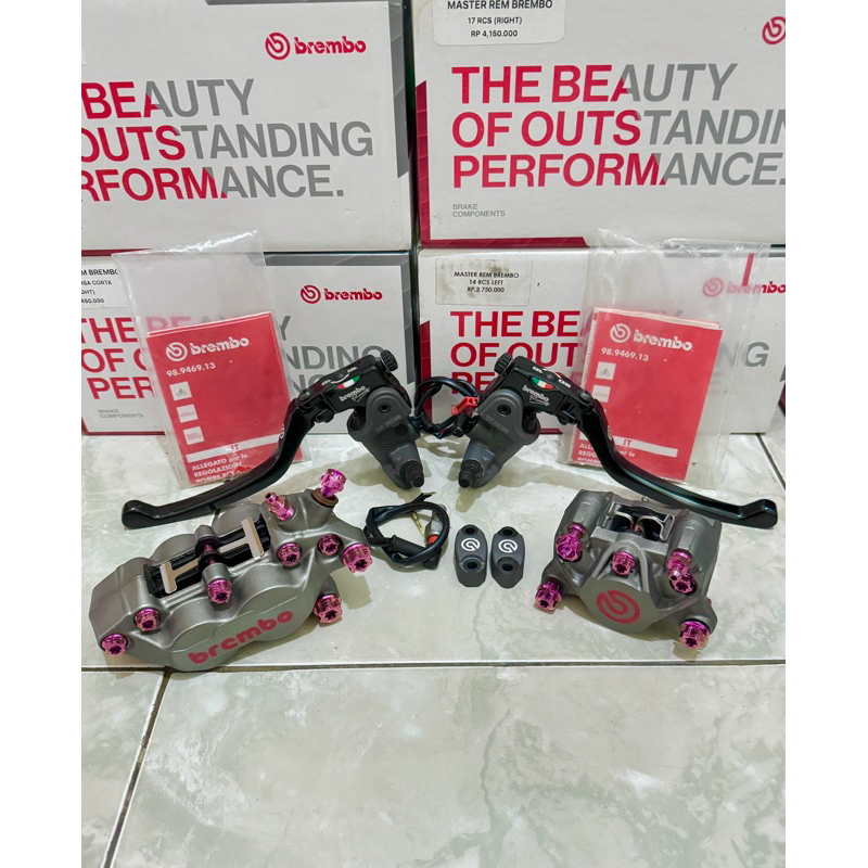 Jual master rem brembo rcs 17(right) rcs 14(left) | Shopee Indonesia