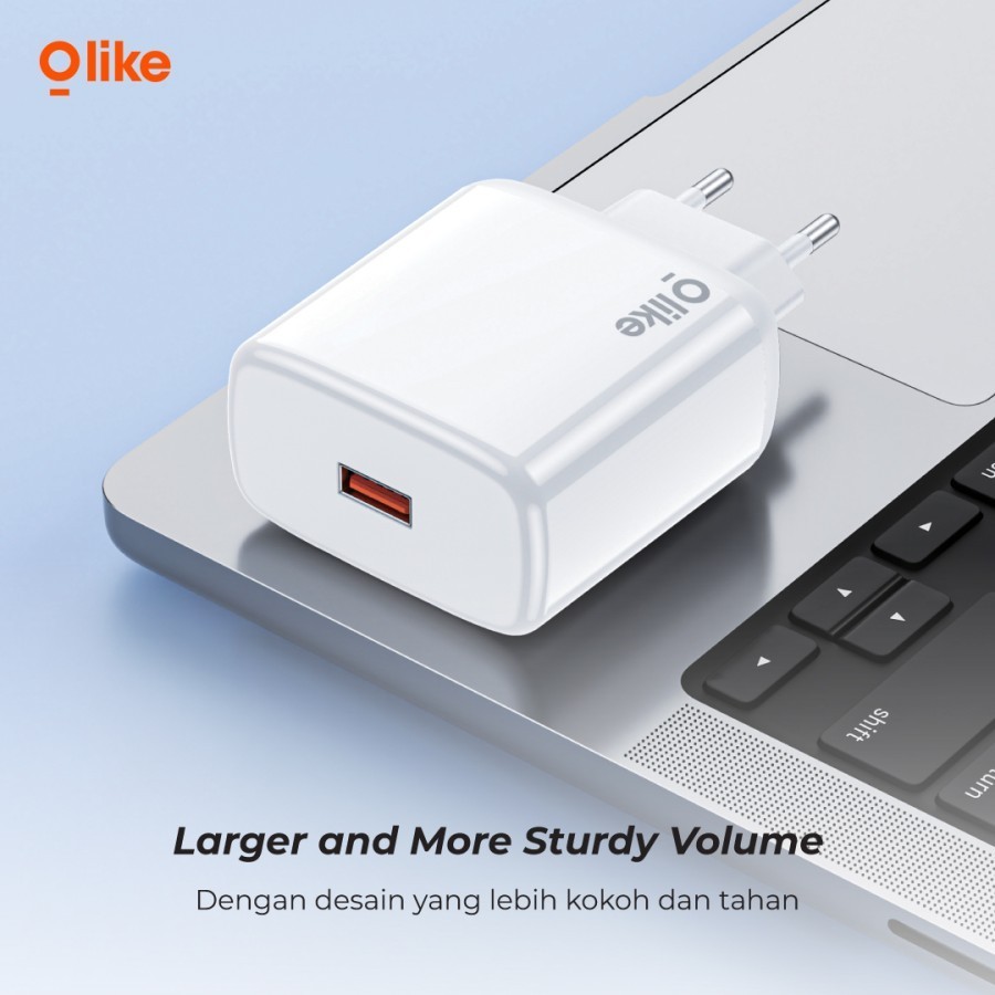 Jual Olike CO1S 33W Adapter Charger + Cable Super OPPO VOOC | Shopee ...