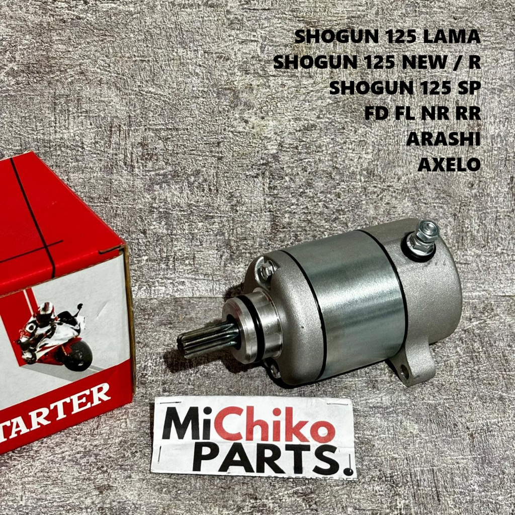 Jual Dinamo Stater Shogun 125 Lama New R SP FD FL NR RR Arashi Axelo Dynamo Starter baru bukan ...